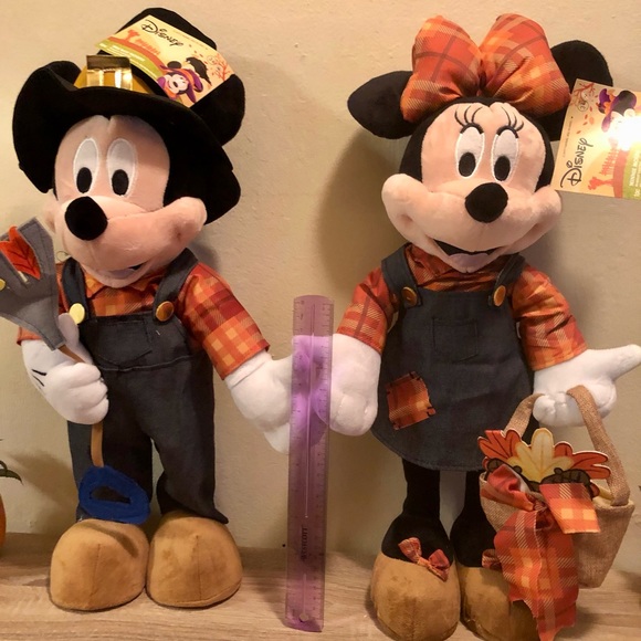 Disney | Holiday | Mickey And Minnie Harvest Greeters | Poshmark